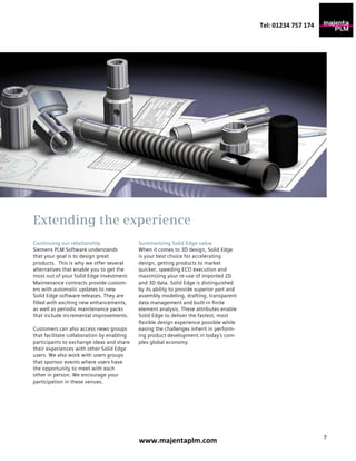 Solid Edge Overview Pdf