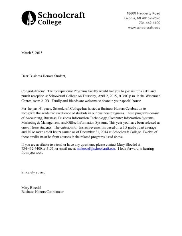 Business Honors Letter business-honors-letter