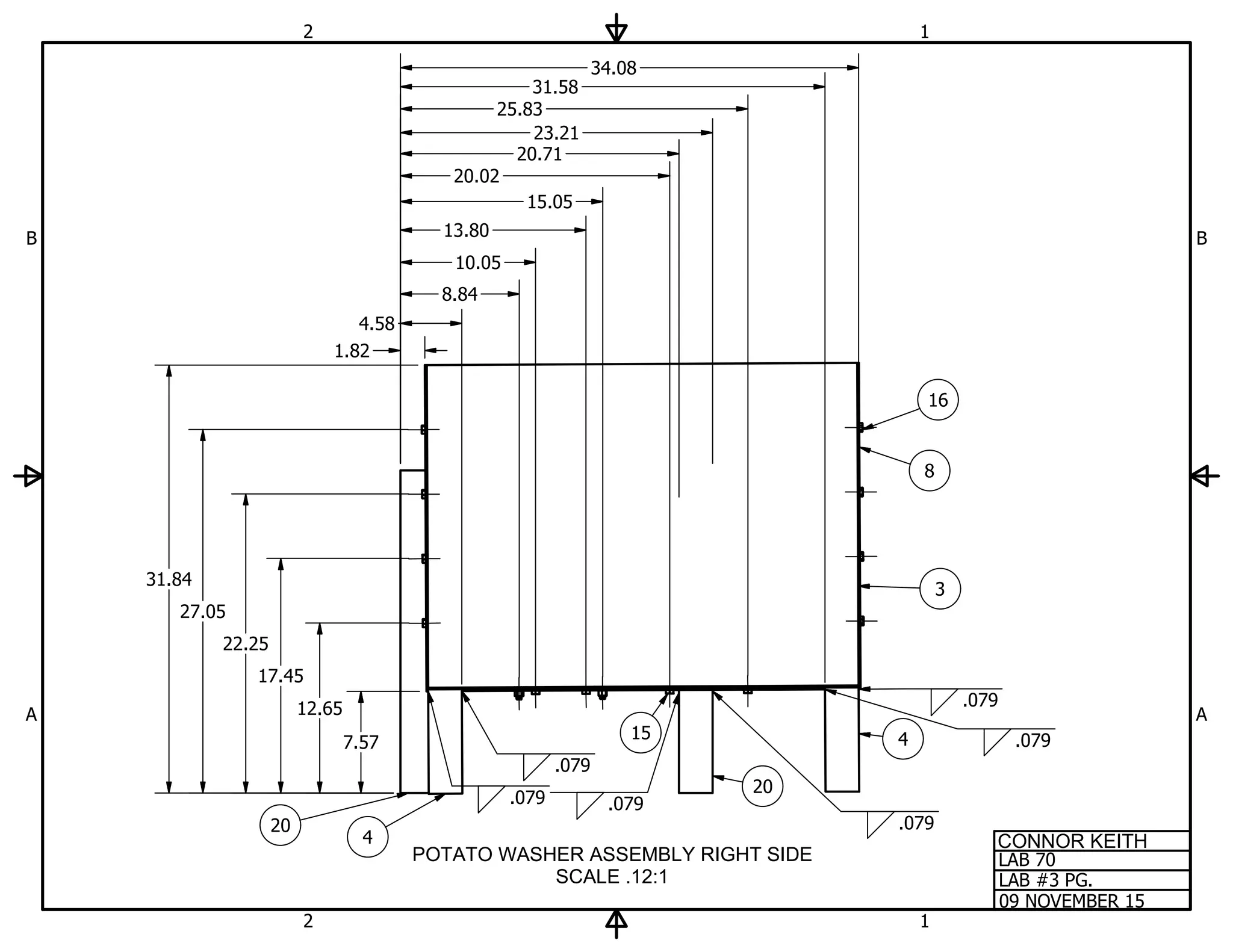 POTATO WASHER RIGHT SIDE FULL ASSEM | PDF