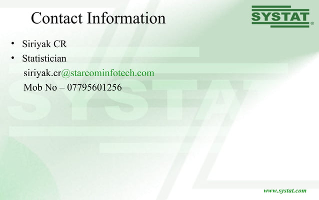 Sigmaplot 13 PPT | PPT