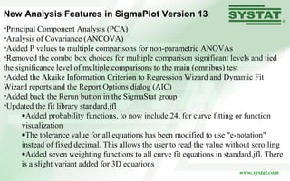 Sigmaplot 13 PPT | PPT
