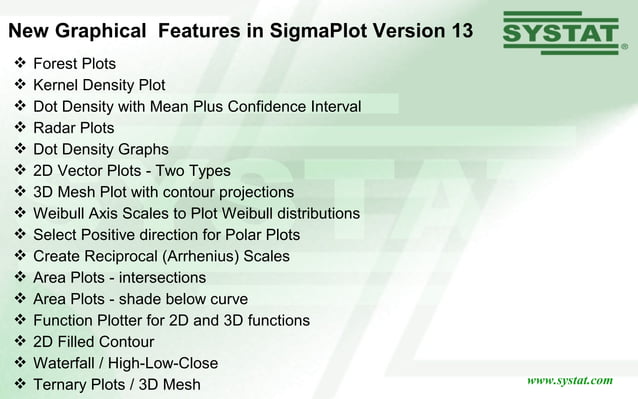 Sigmaplot 13 PPT | PPT