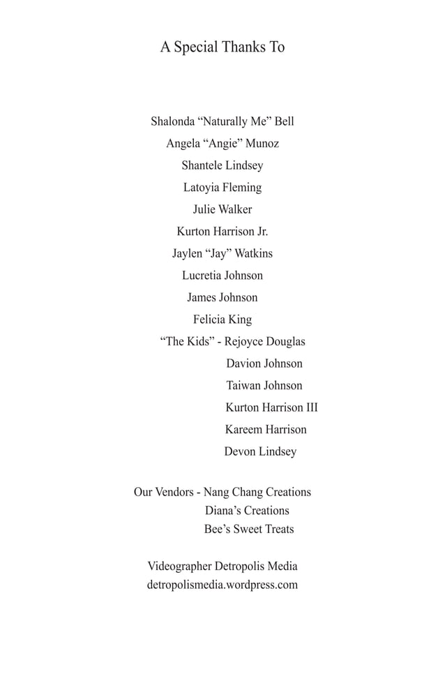 TROUBLE PLAYBILL | PDF