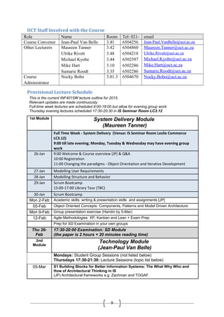 INF4015 2015 Course Outline v1 | DOC
