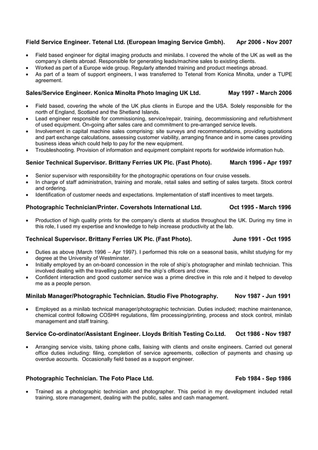 Chris-Cole-CV4-2016 | PDF | Business | Business and Finance