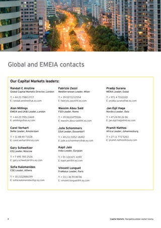 2014 EMEIA Capital Markets Brochure | PDF