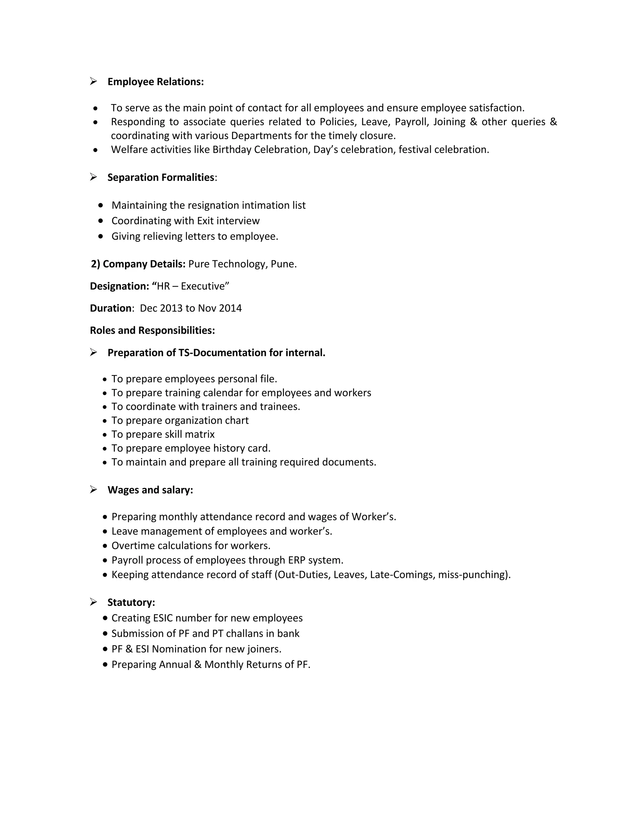 Shruti Navandar CV | PDF