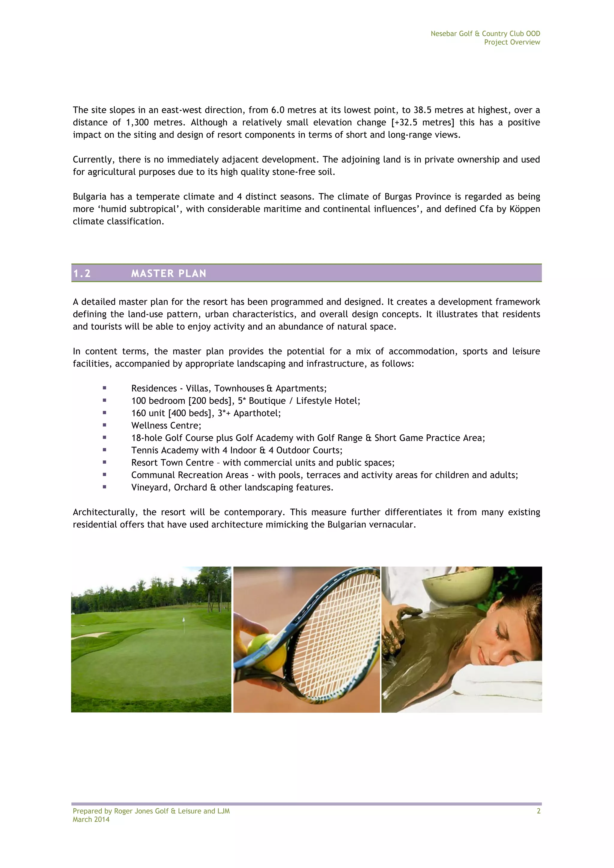 Nesebar Golf & Country Club_Project Overview | PDF