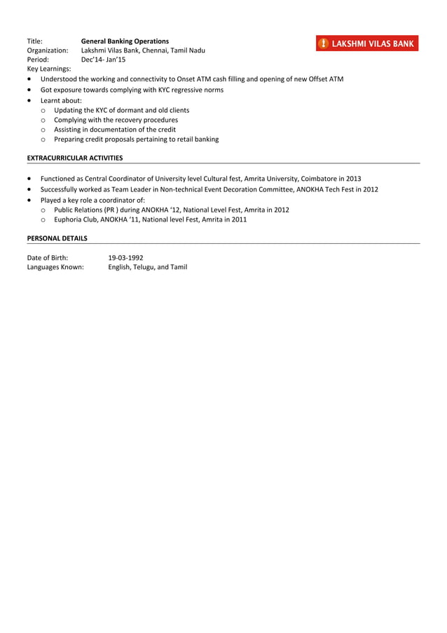 resume-srikanth | PDF