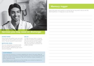 PPU Unit Discharge Planning Booklet low res | PPT