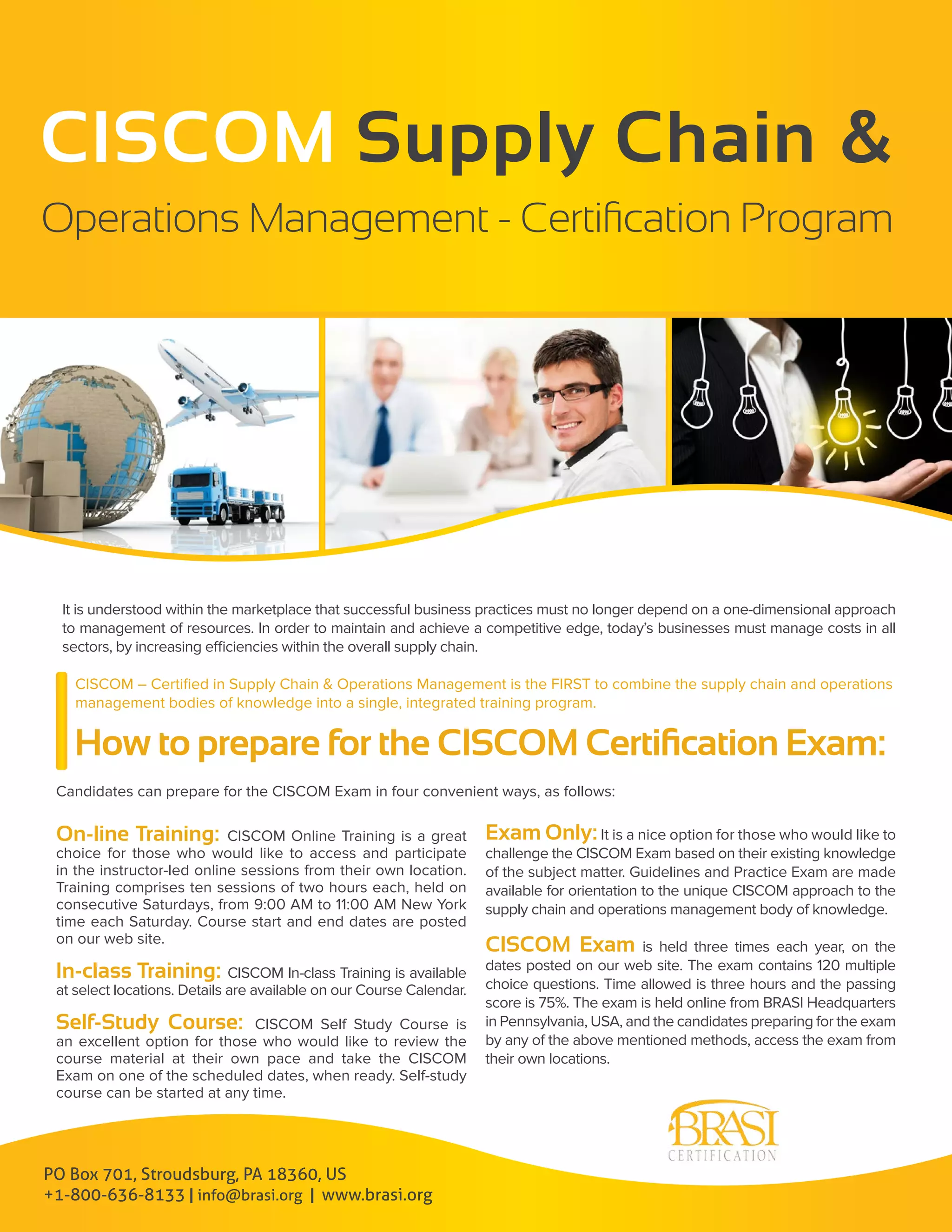 CISCOM Brochure | PDF