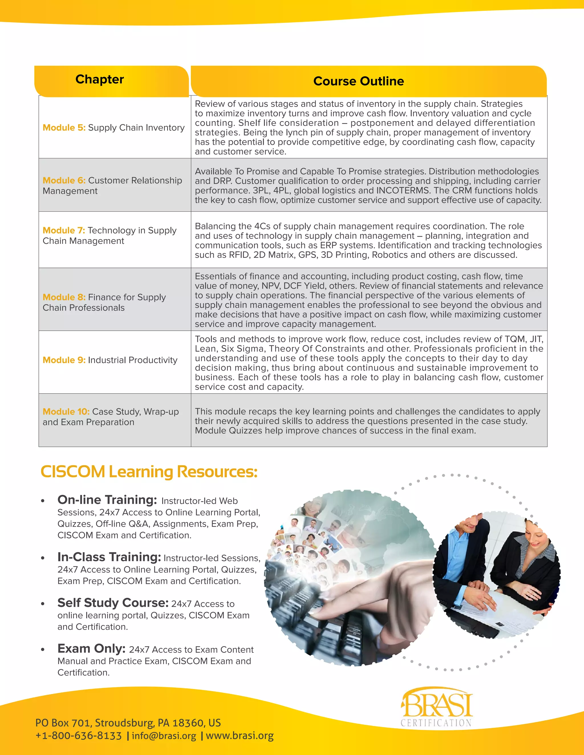 CISCOM Brochure | PDF
