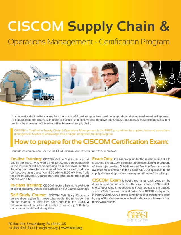 CISCOM Brochure | PDF