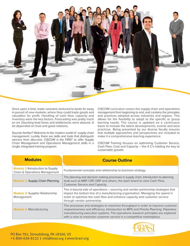 CISCOM Brochure | PDF