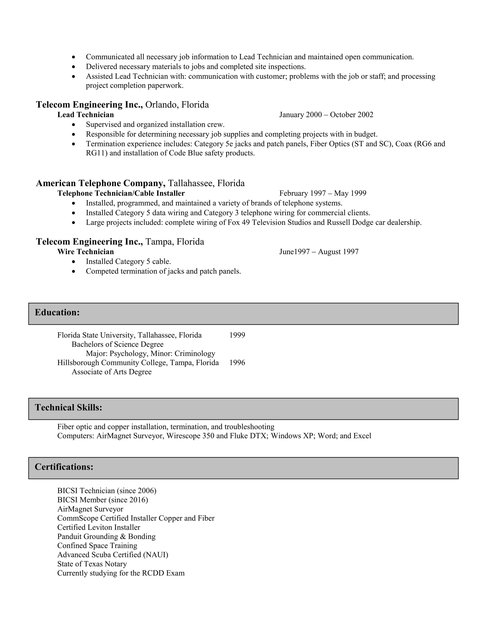 Resume for Scott McKeen 2016 -REV1 | PDF