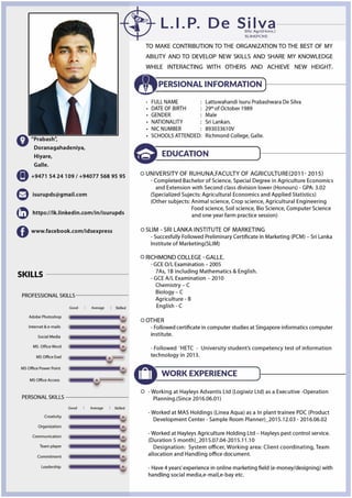 Isuru De Silva | PDF