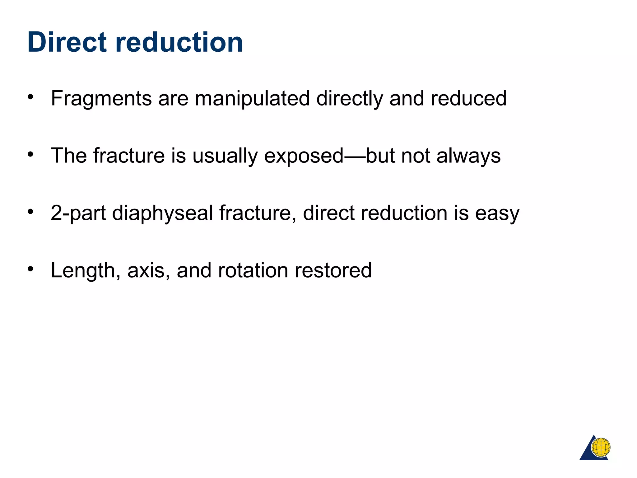 Surgical reduction techniques | PPT
