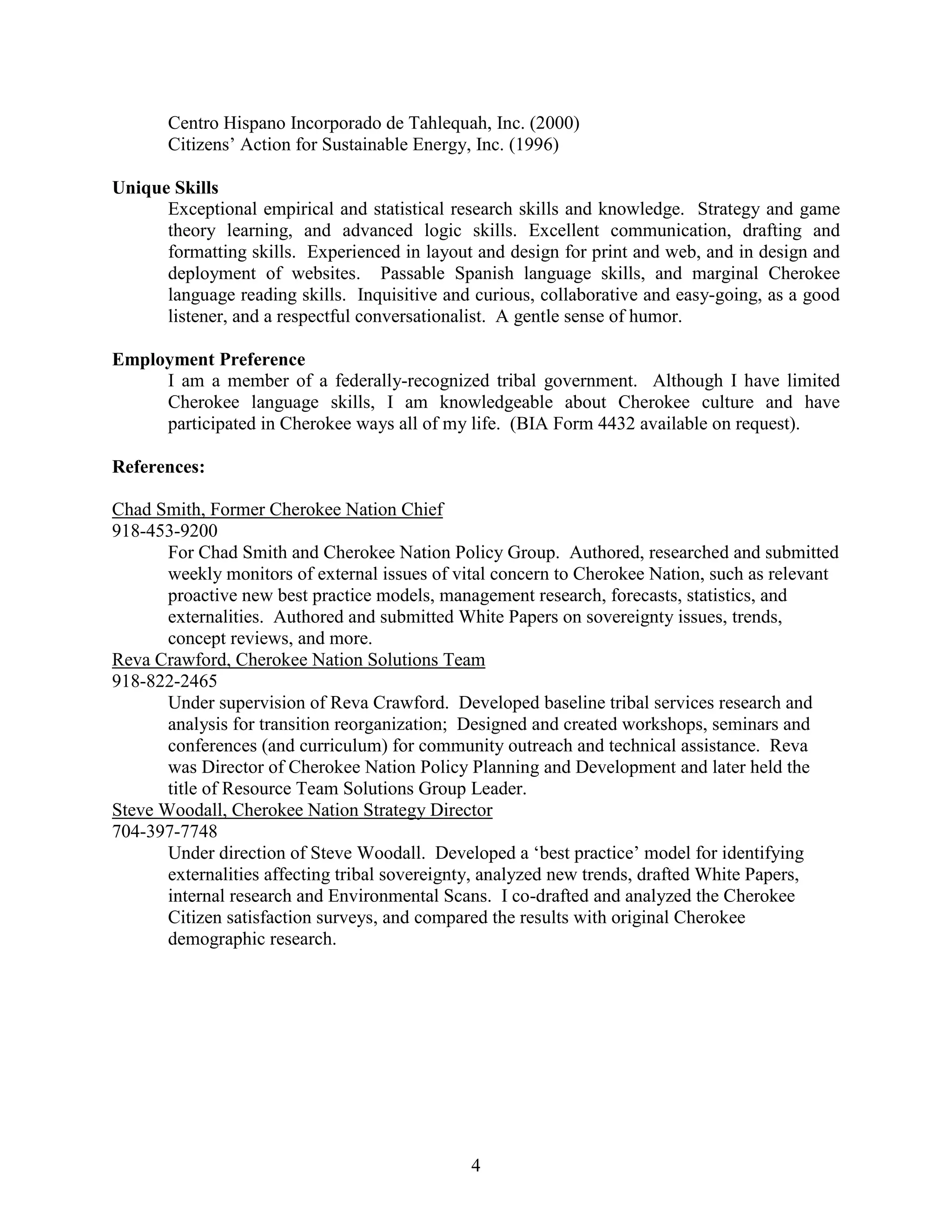 07292015 NSU Poli Sci Resume 2015 | PDF