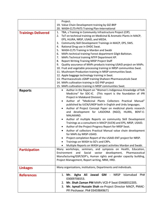 CV Dr. Ikram | PDF