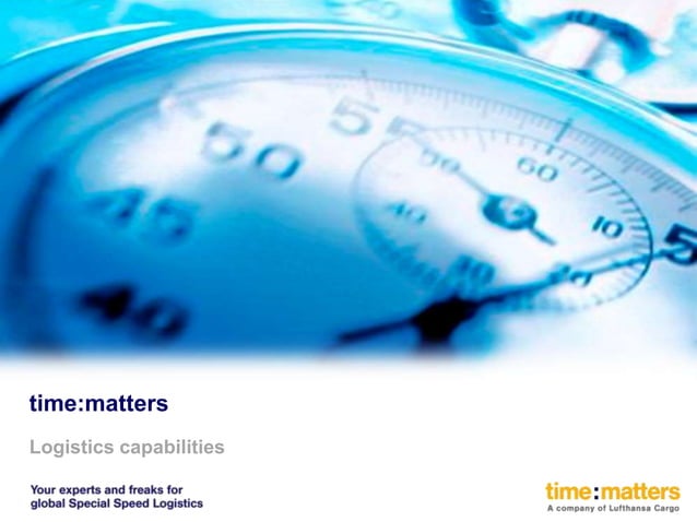 Time matters | PPT