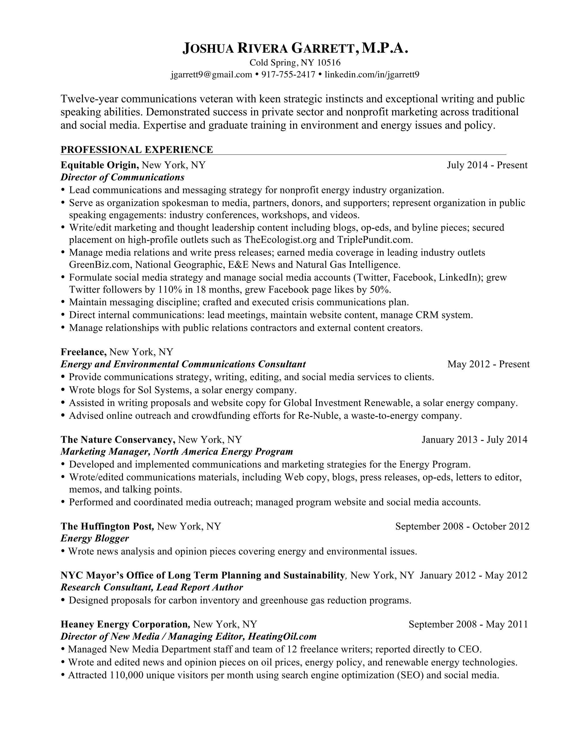 Josh Garrett_Resume | PDF
