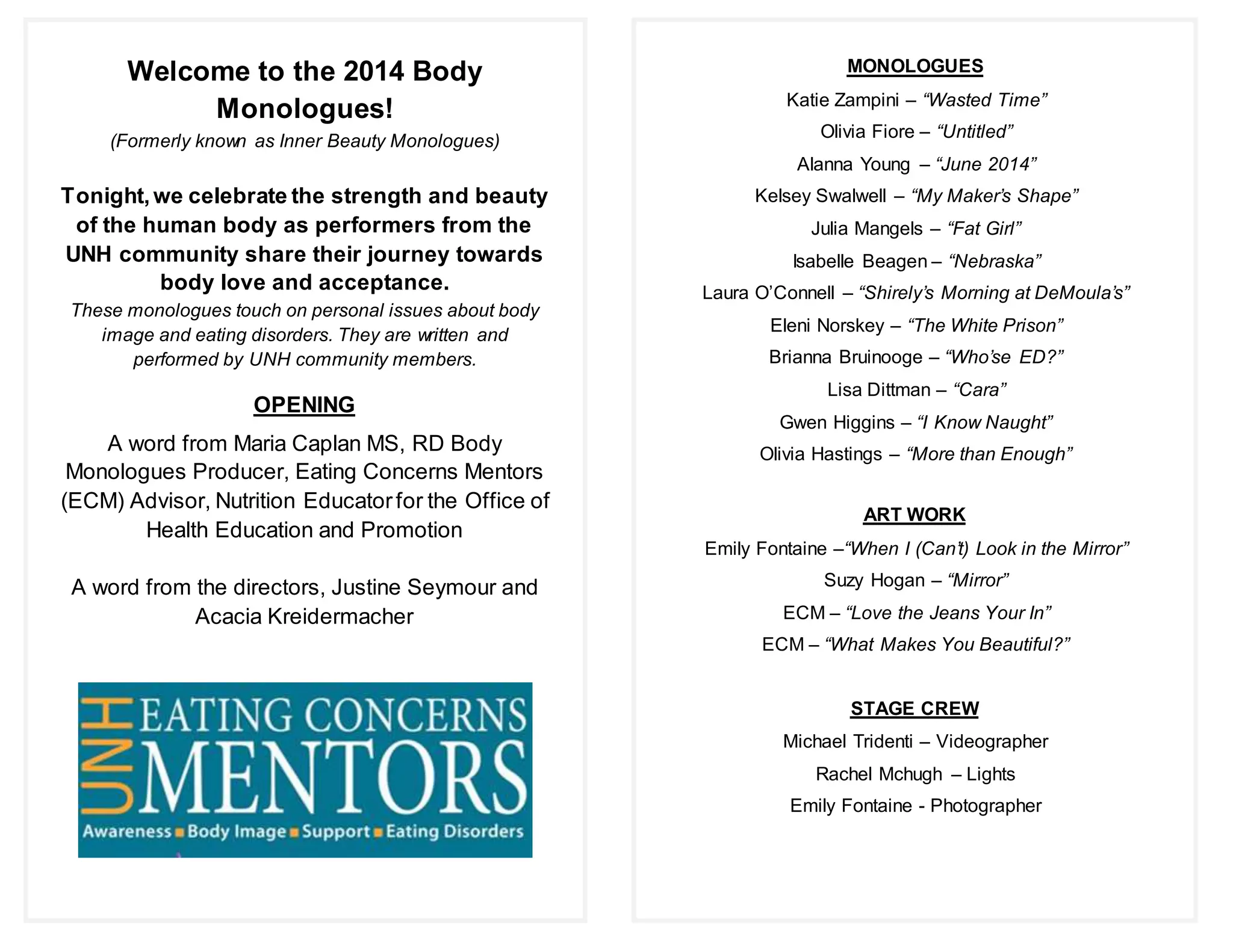 BM Program Draft 2 (1) | PPT