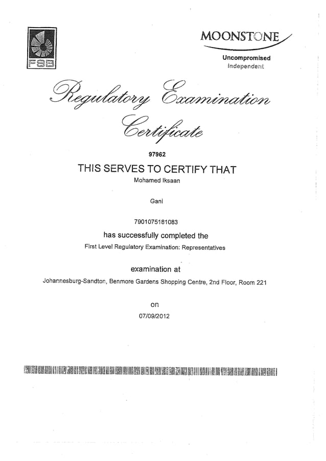 mohamed credentials | PDF