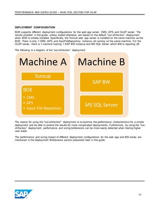 Performance and Sizing Guide - Analysis, edition for OLAP v0.2 | DOCX