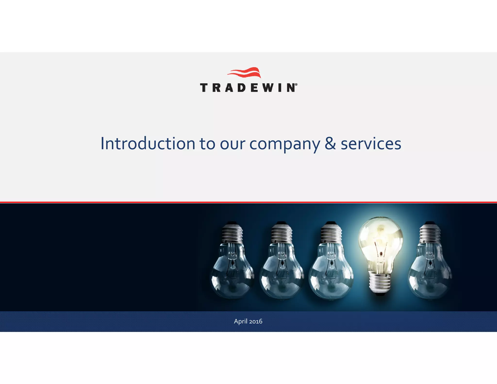 TradewinAsia-Introduction | PPT