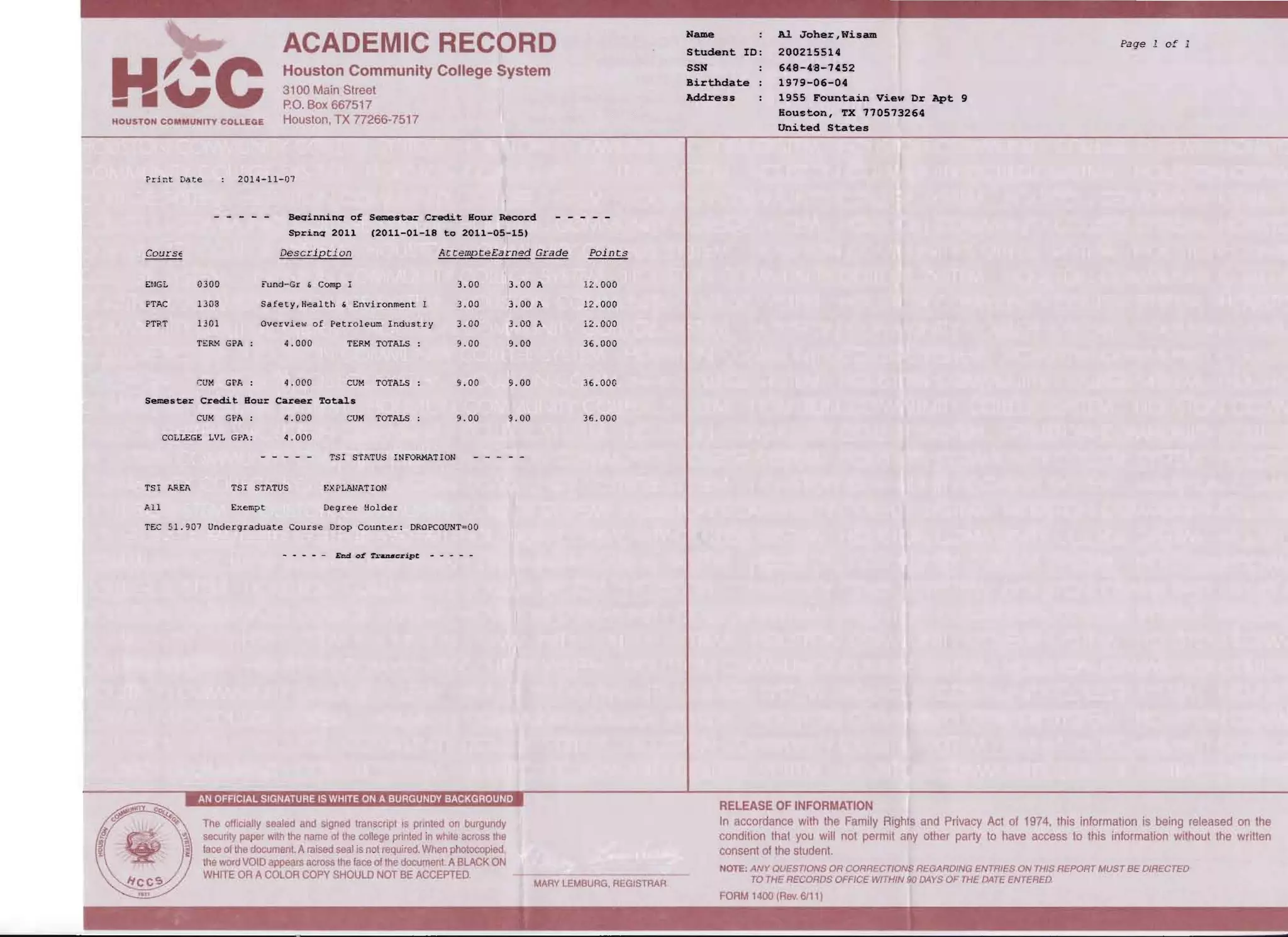 HCC Transcripts | PPT