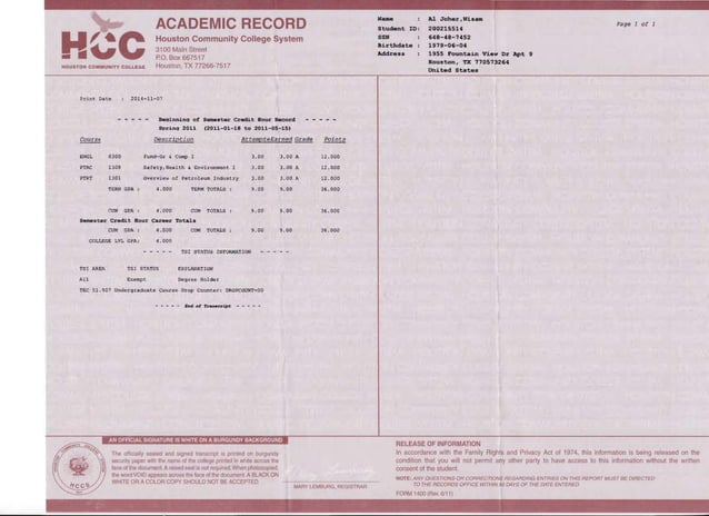 HCC Transcripts | PPT