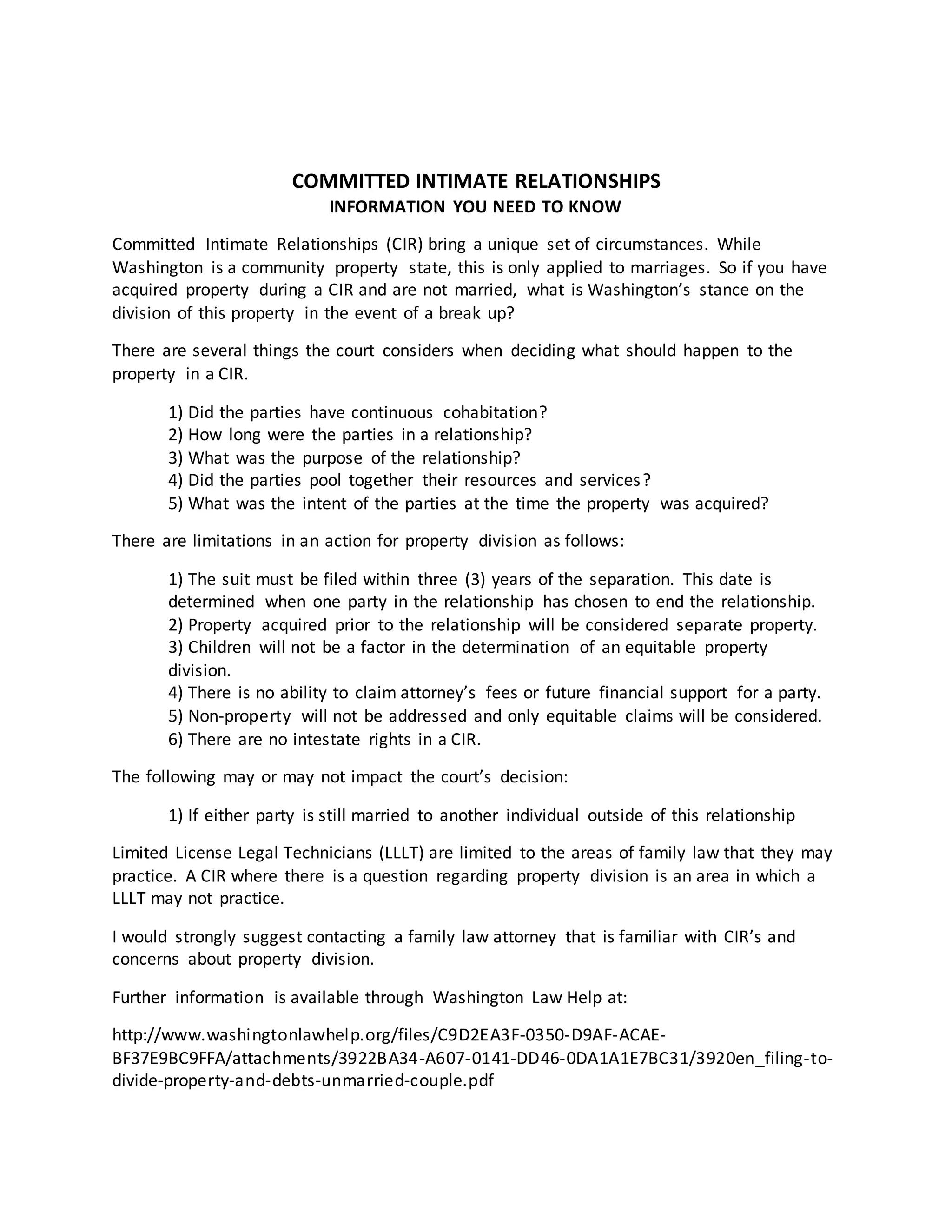 Client Handout | DOCX