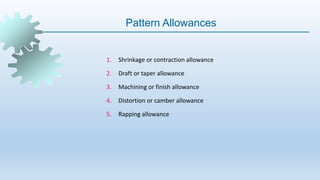 Pattern alowances | PPTX