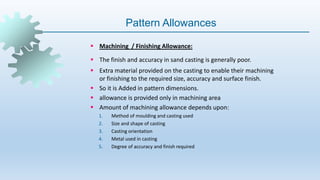 Pattern alowances | PPTX