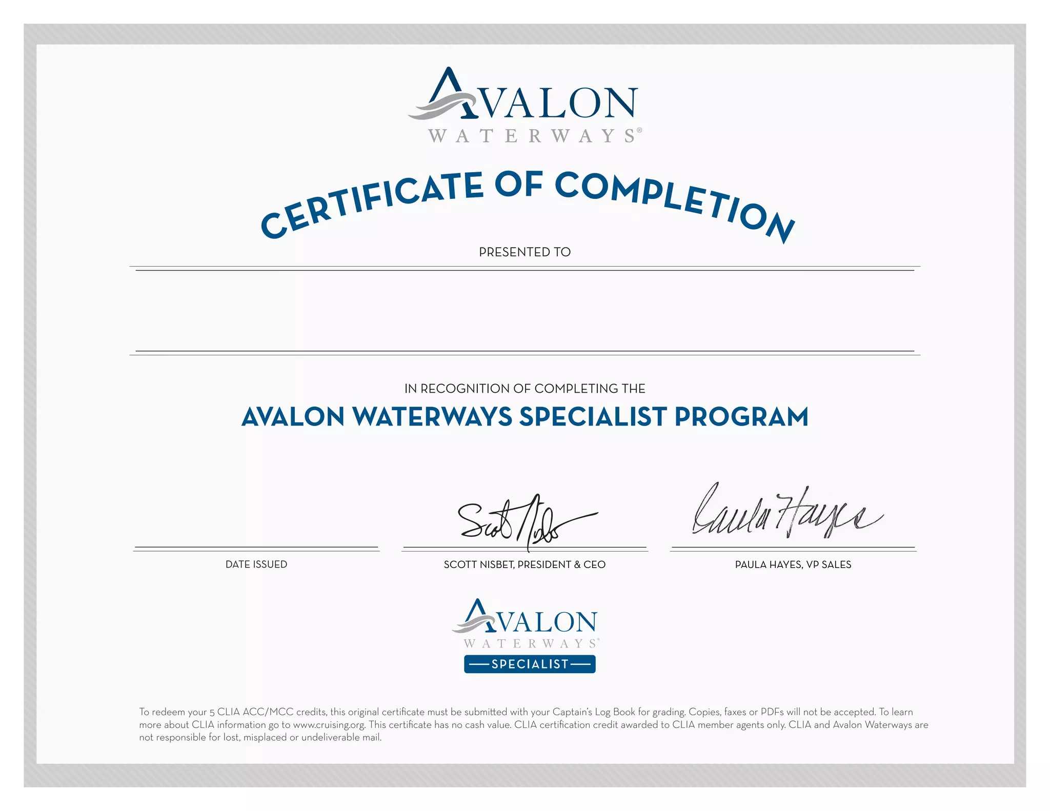 Avalon_Certificate | PDF
