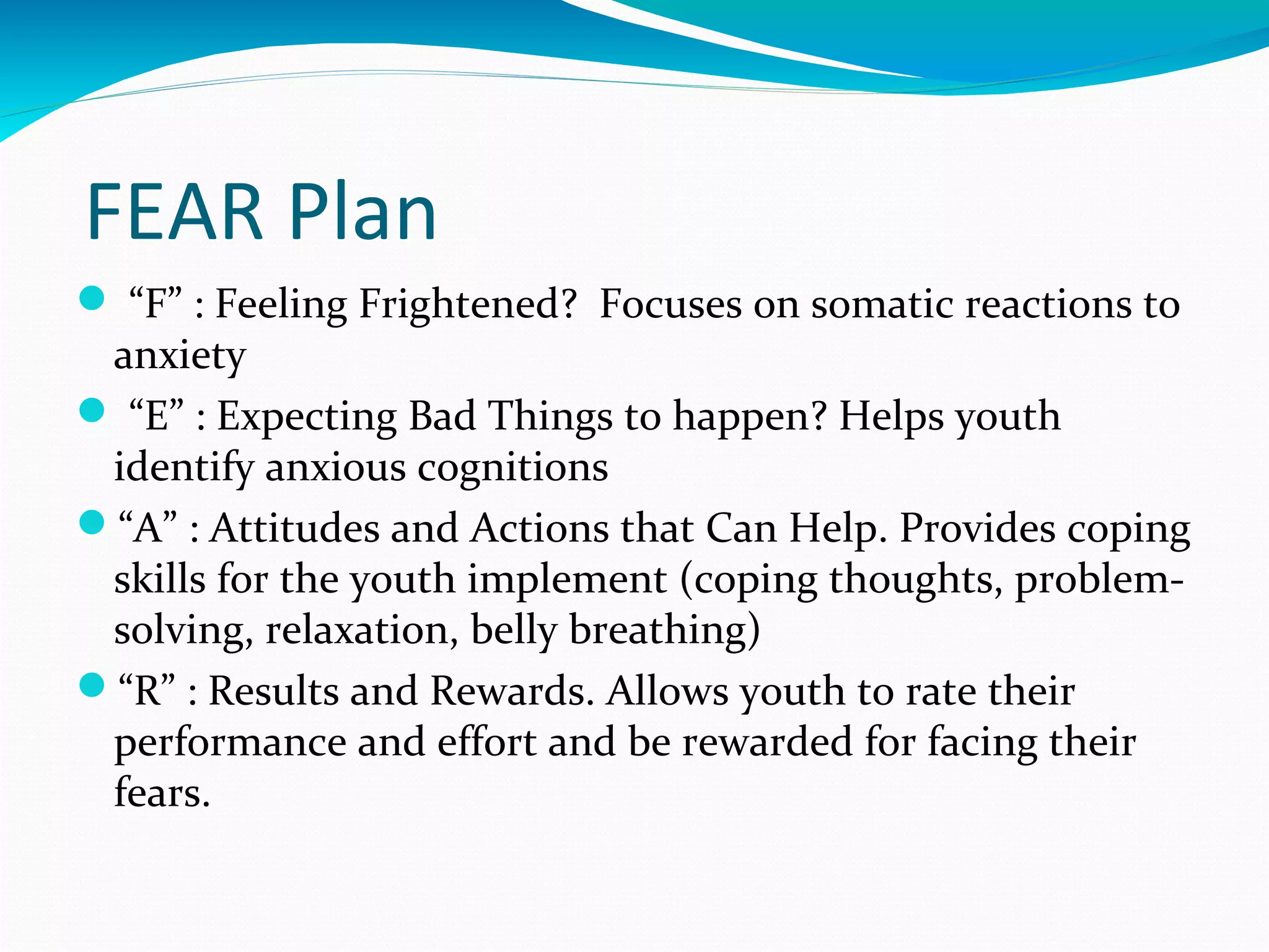 CBT and Play Therapy for Childhood Anxiety | PPT