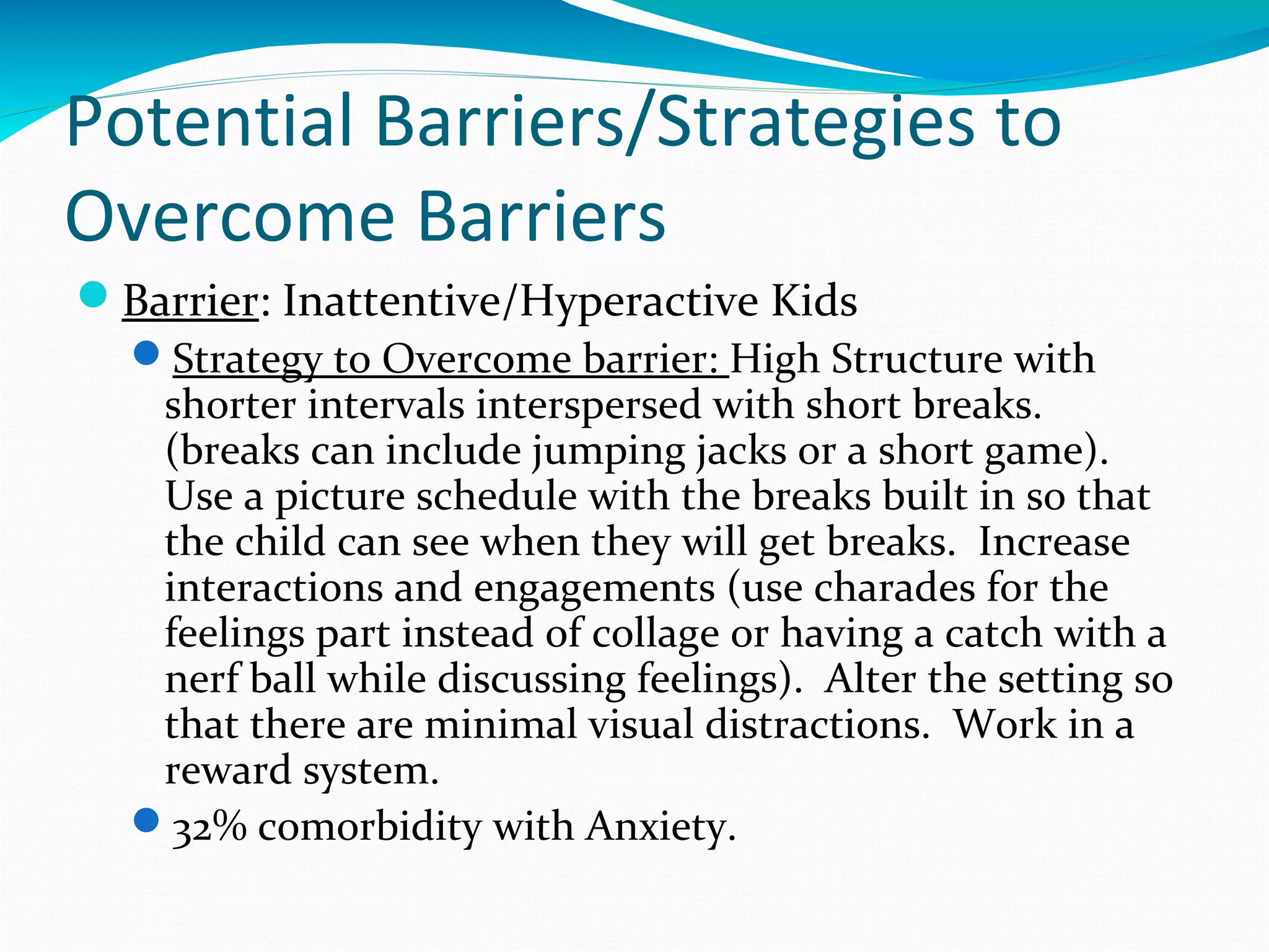 CBT and Play Therapy for Childhood Anxiety | PPT