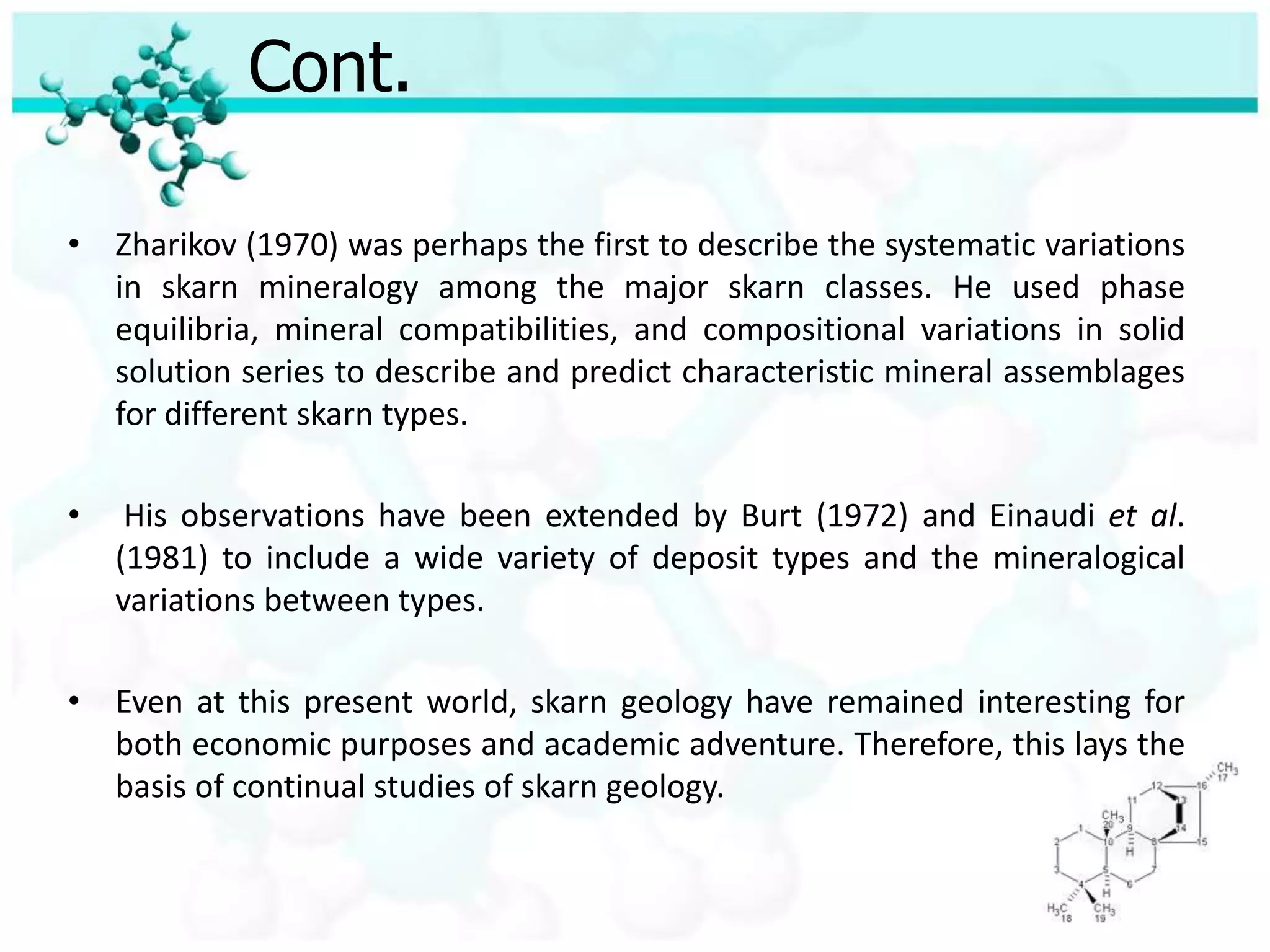 skarn deposits and their mode of formation | PPTX