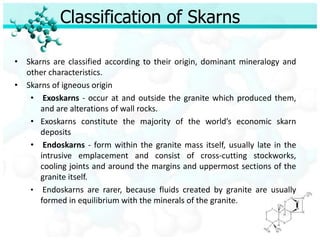 skarn deposits and their mode of formation | PPTX | Geology | Science