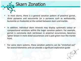 skarn deposits and their mode of formation | PPTX
