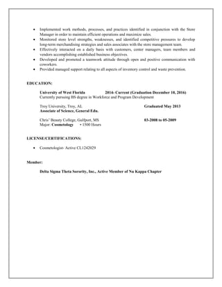 SharnellSwansonResume 2016 | DOC