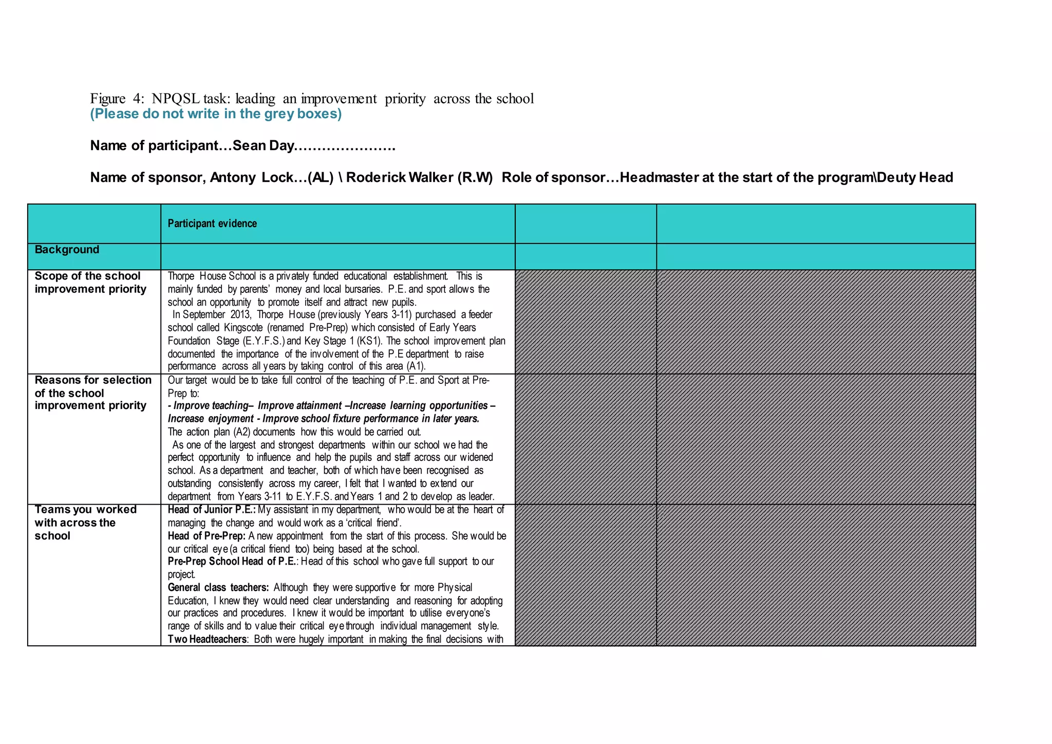NPQSL - 26.01 (1) | DOCX | Educational Assessment | Education