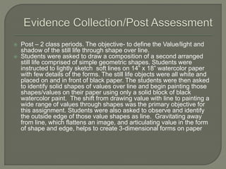 Value Light and Shadow 6th Grade | PPTX