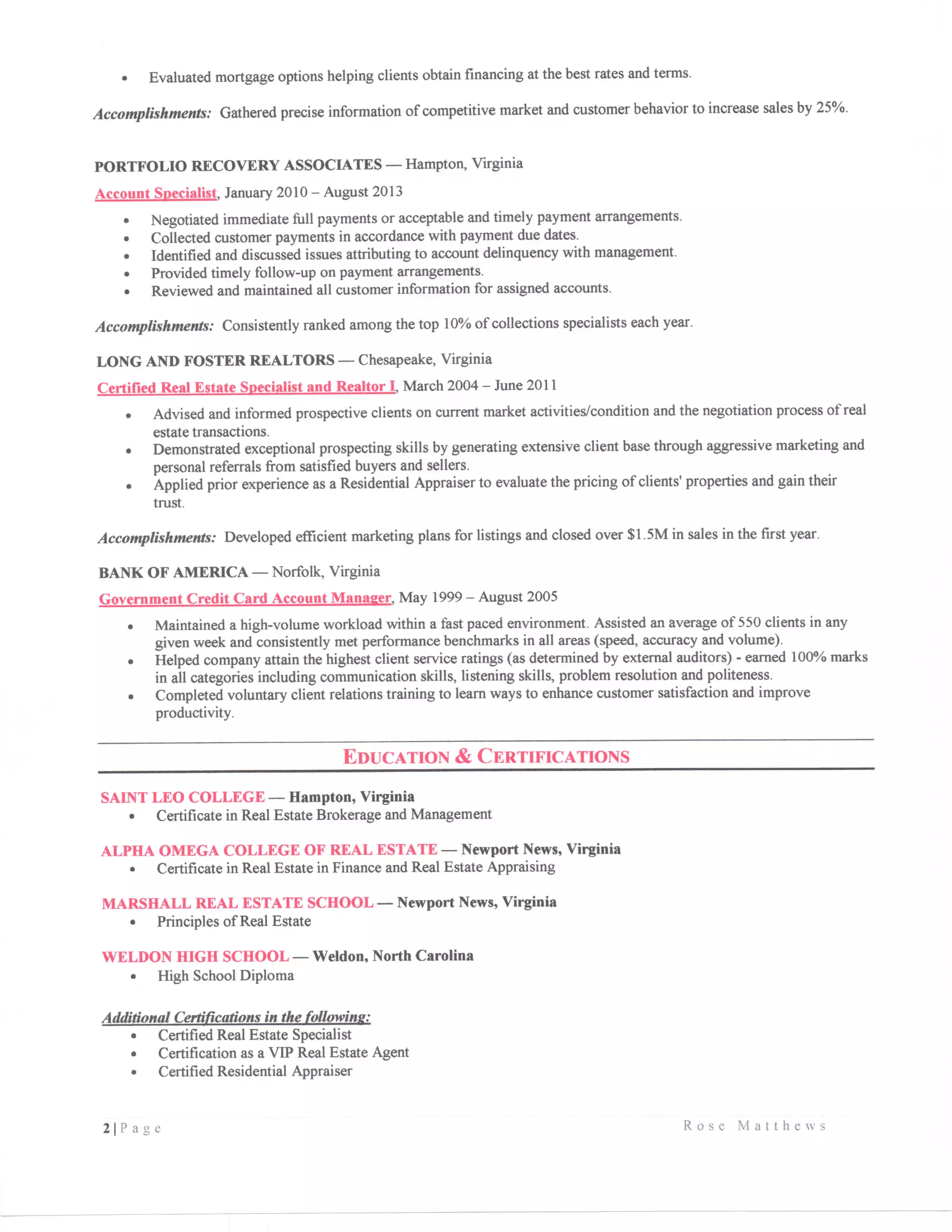 FINAL RESUME | PDF