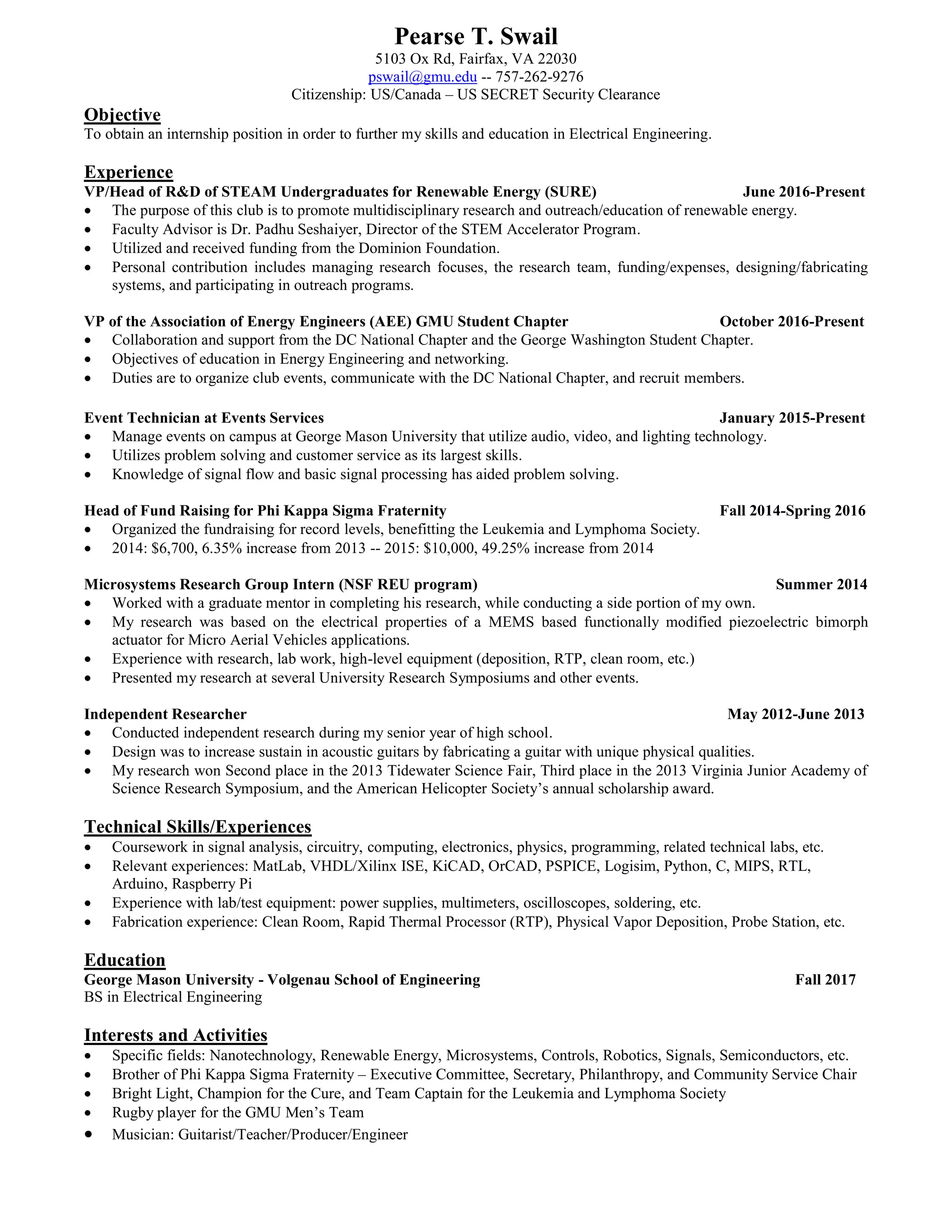 Swail_Resume | PDF