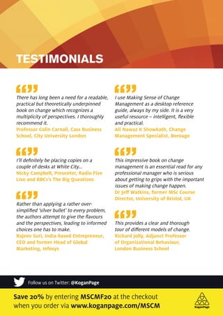 Making Sense of Change Management Flyer | PDF