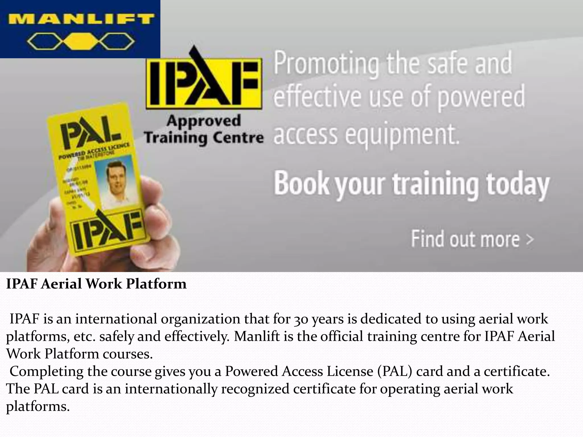 MANLIFT-ALI HAIDER | PPTX