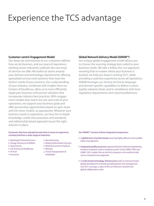 TCS-Capabilities-CORPORATE-BROCHURE-11102014-web | PDF | Management ...