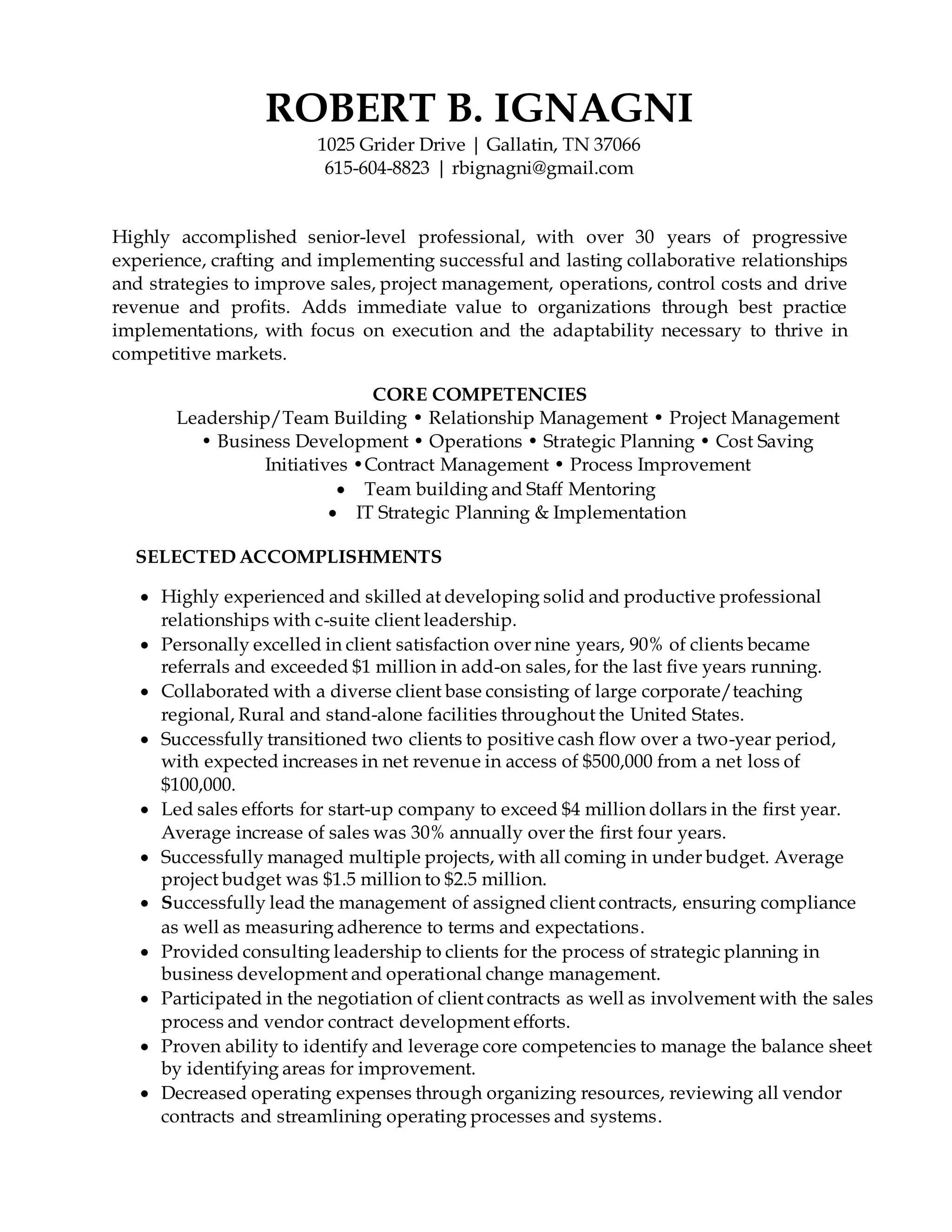 Resume_Robert_Ignagni5 | DOCX