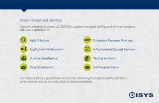 Disys Overview Booklet | PDF